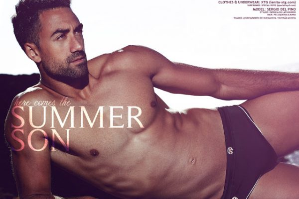 Adri and Eric in the CODE 22 Palm Tree underwear | Men and underwear