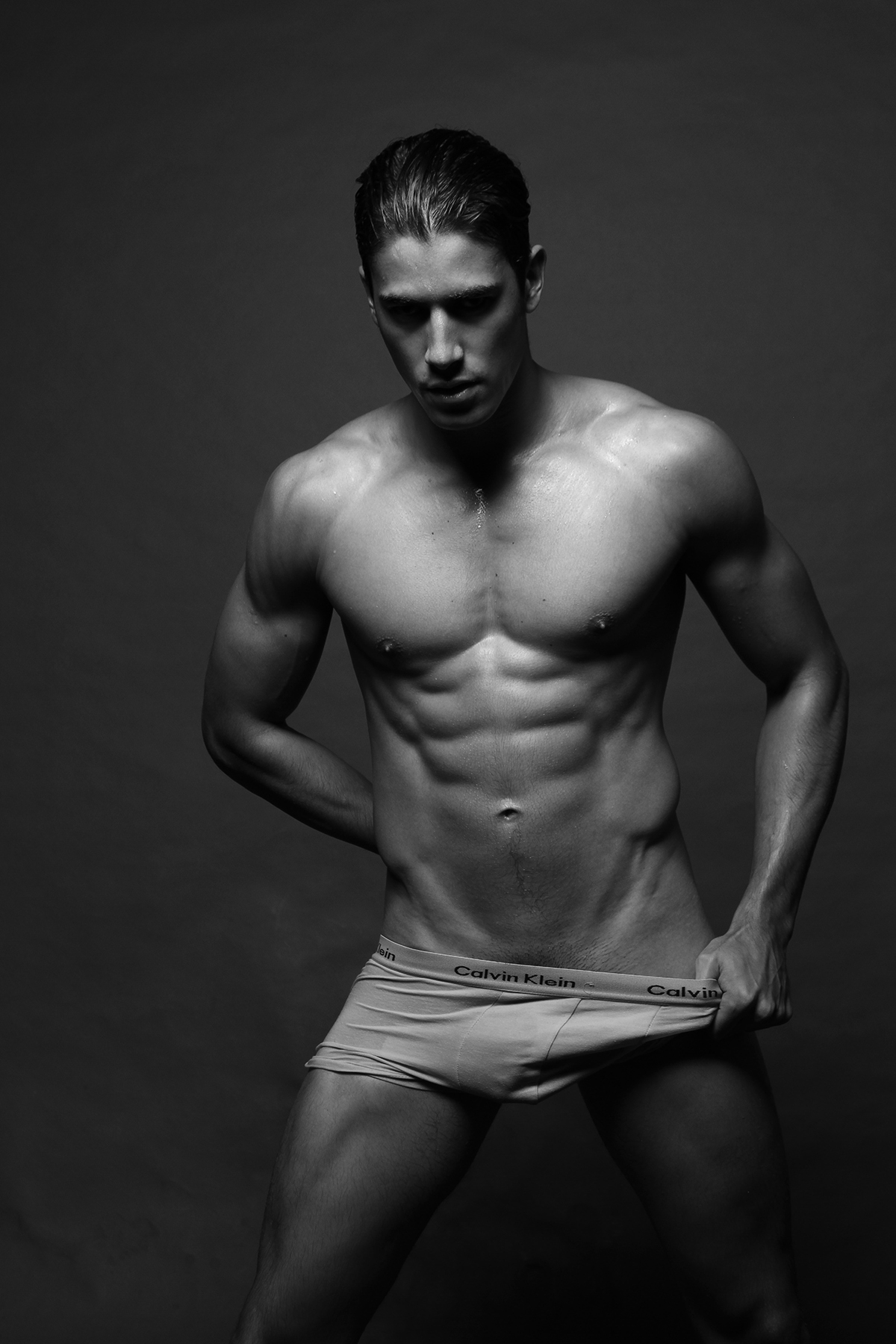 Renato Menezes photographed by Sandy Lang | Men and underwear