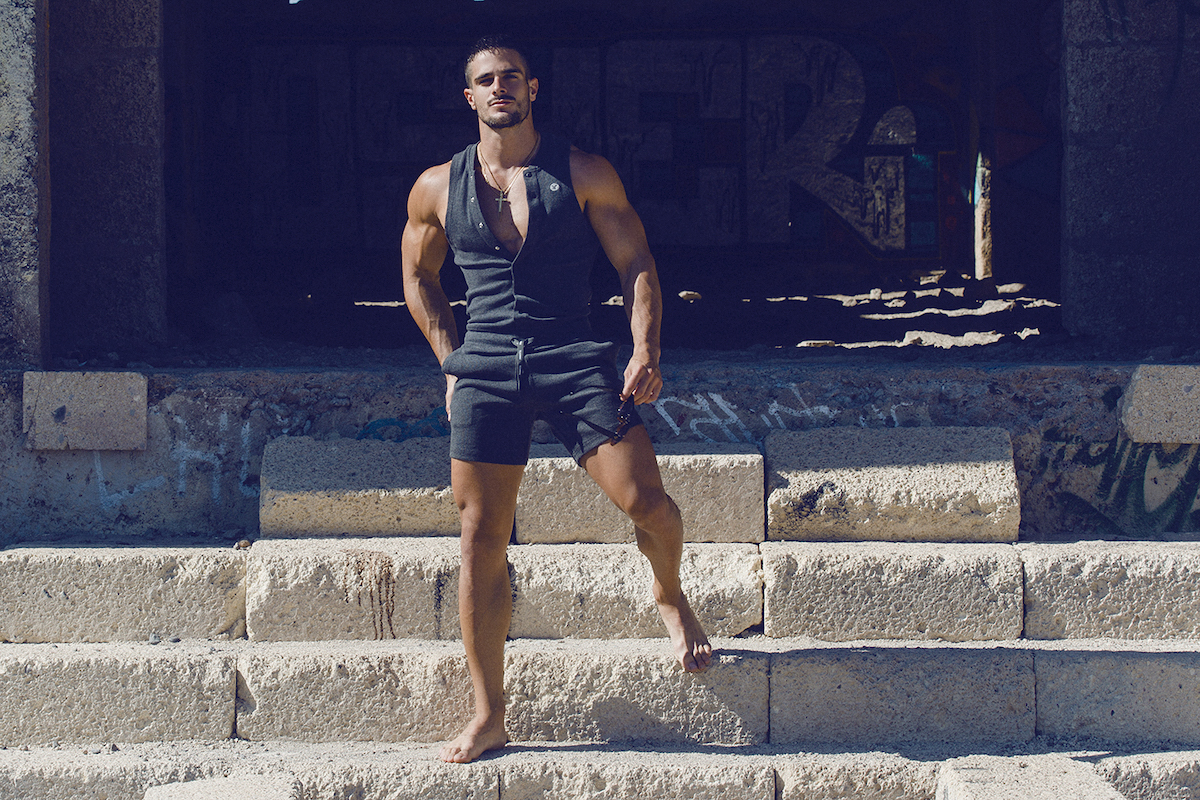 Model Jorge photographed by Adrian C. Martin - teamm8 onesies | Men and ...