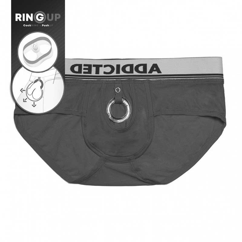 Underwear Suggestion: Addicted - CockRing C-Through Brief | Men and ...