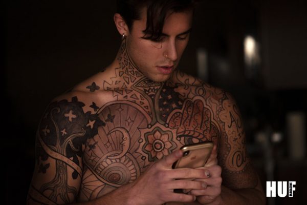 Jerrin Strenge by Tyson Vick for HUF Magazine - Clever underwear