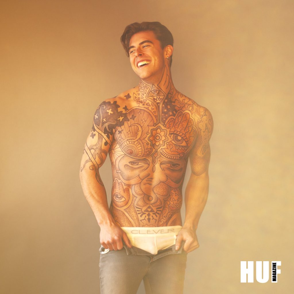 Jerrin Strenge by Tyson Vick for HUF Magazine - Clever underwear