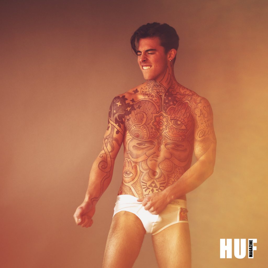 Jerrin Strenge by Tyson Vick for HUF Magazine - Clever underwear