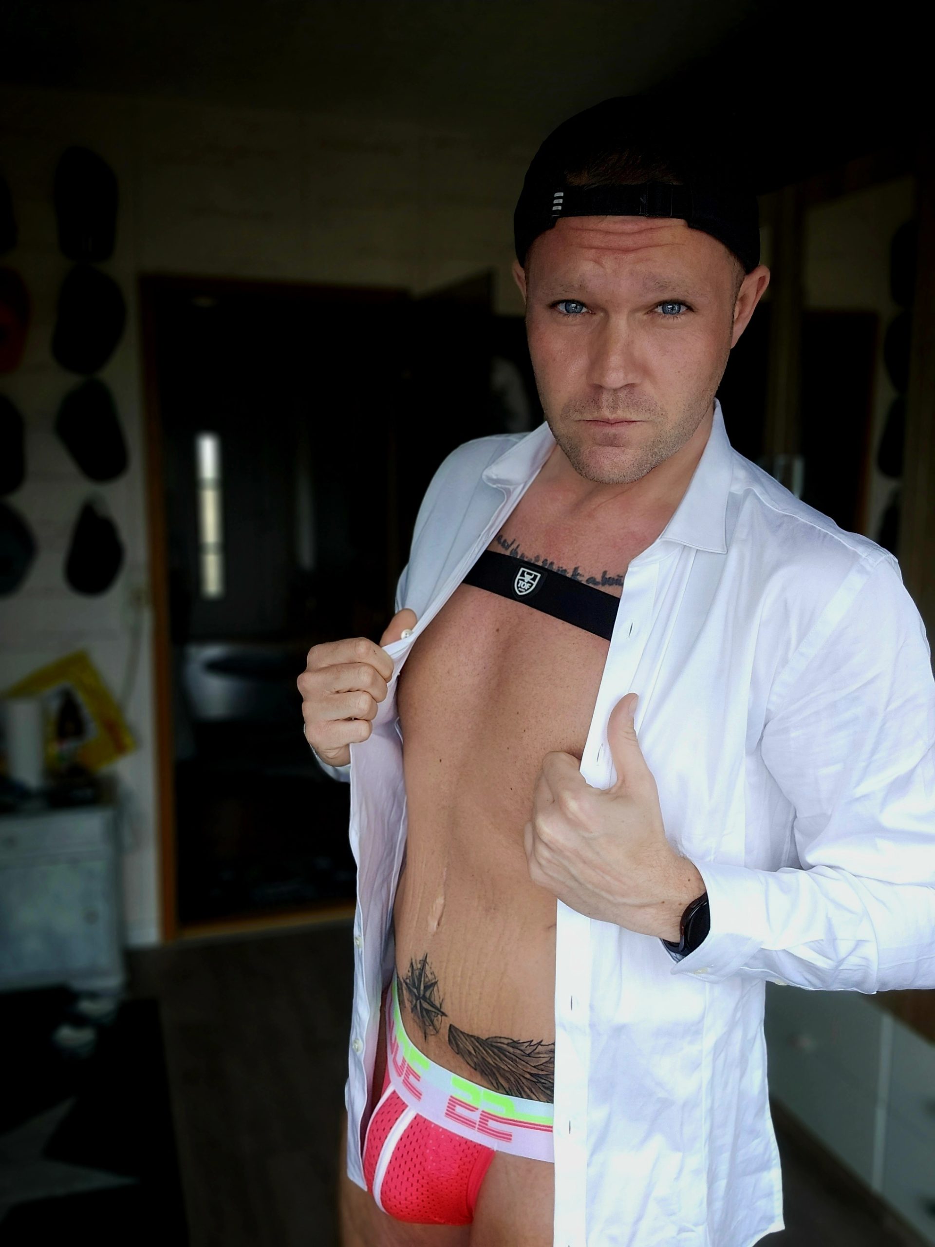 Real men in underwear: Ben in Germany – CODE 22 Neo Mesh Jock | Men and underwear